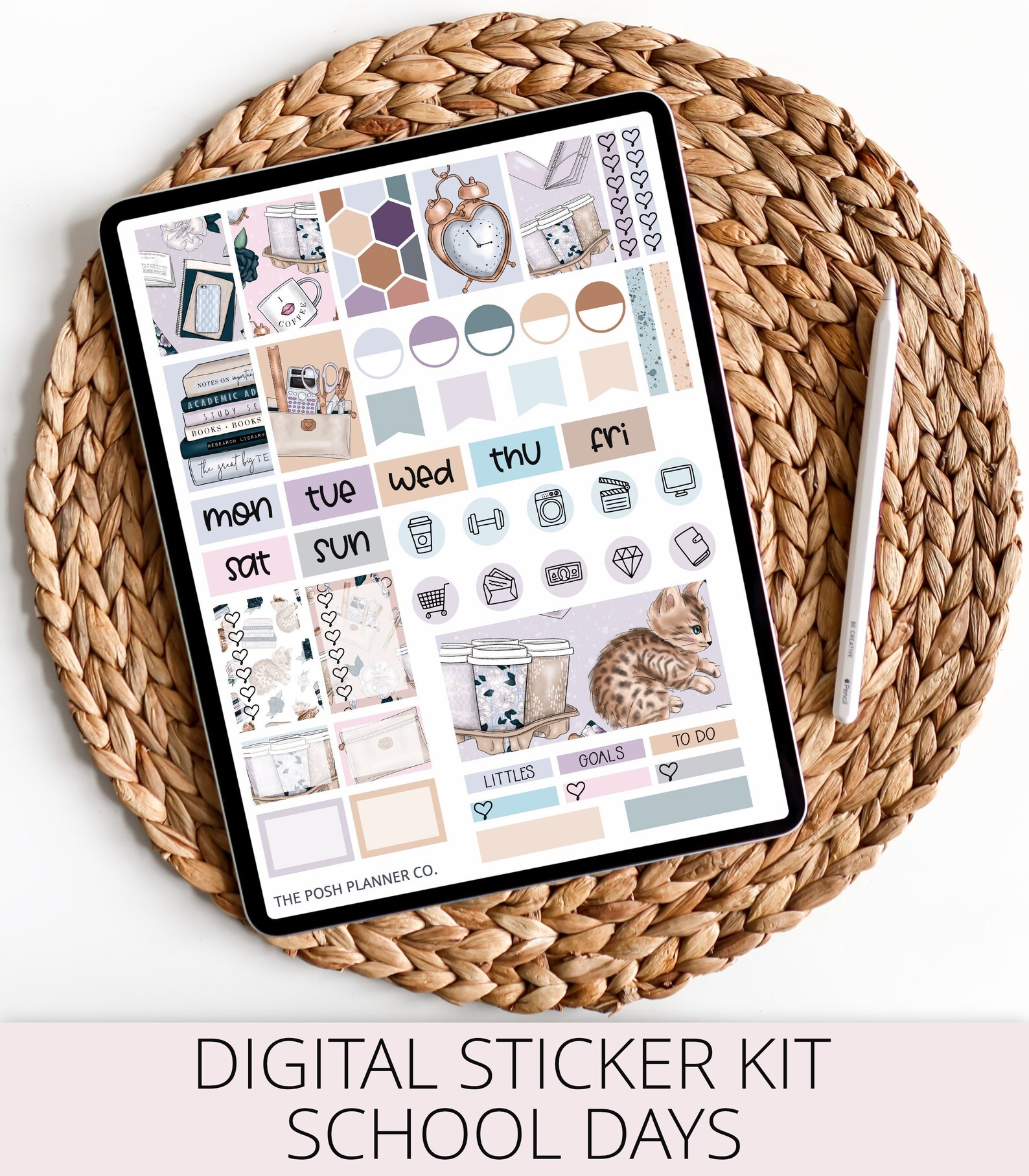 Digital Stickers, Digital Planner Stickers, Digital Stickers for ...