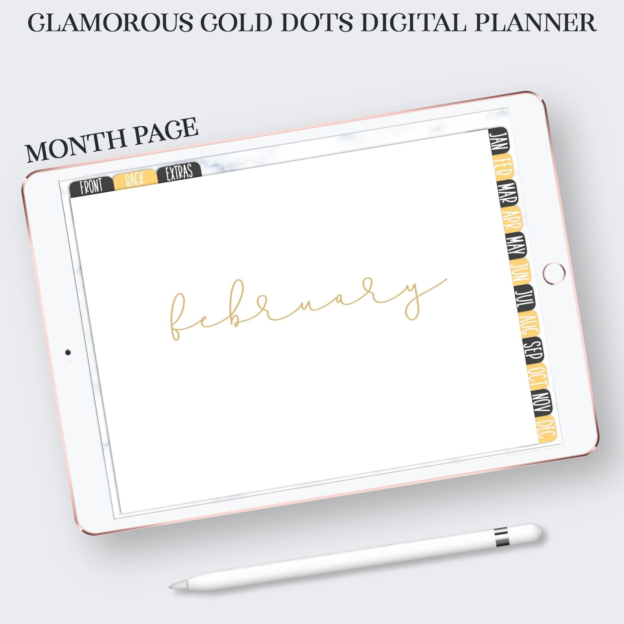 Digital Planner, iPad Planner, Goodnotes Planner, Notability Planner ...