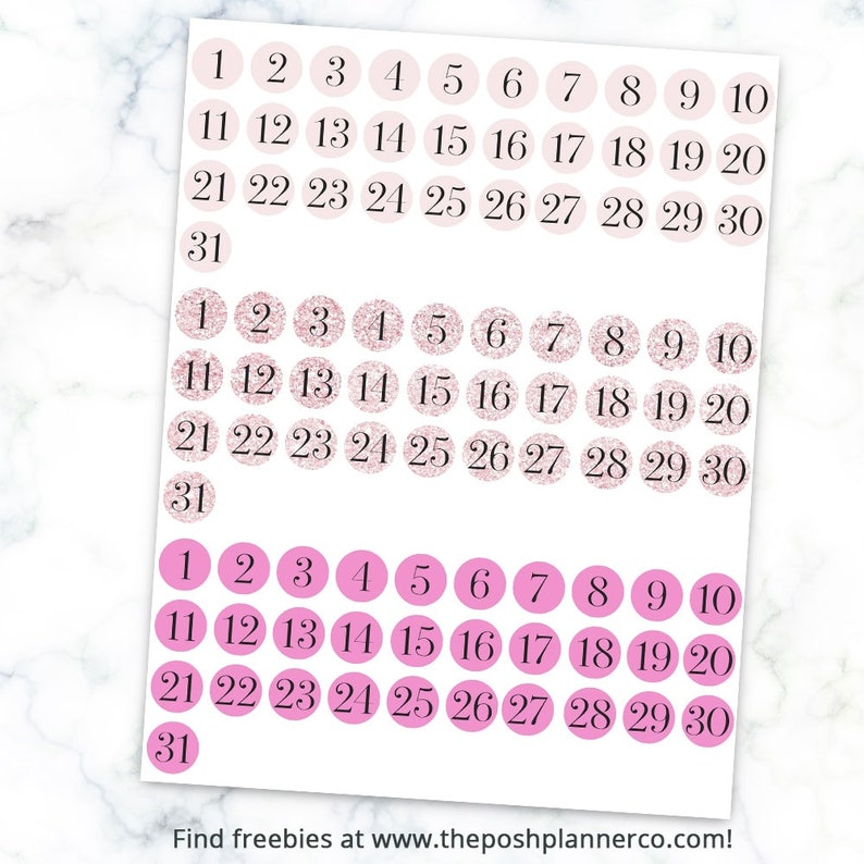 Digital Stickers Digital Planner Stickers Pre-cropped - Etsy