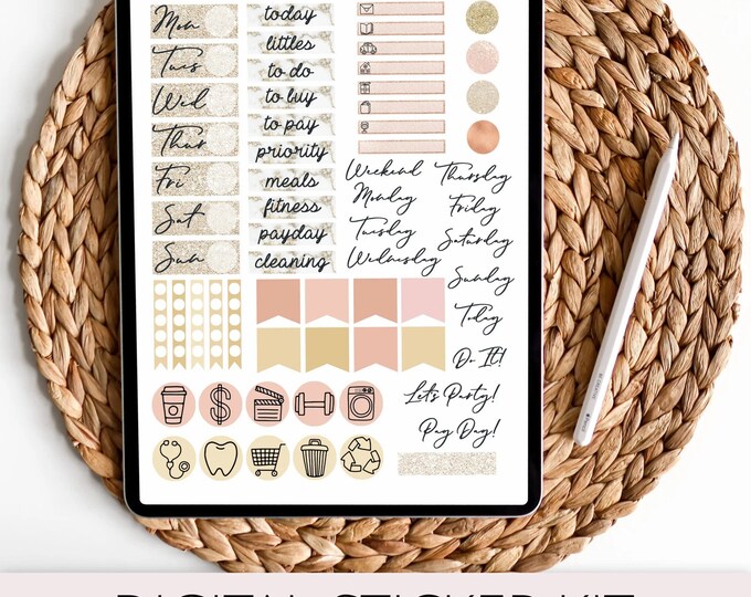Digital Stickers, Digital Planner Stickers, Digital Stickers for ...