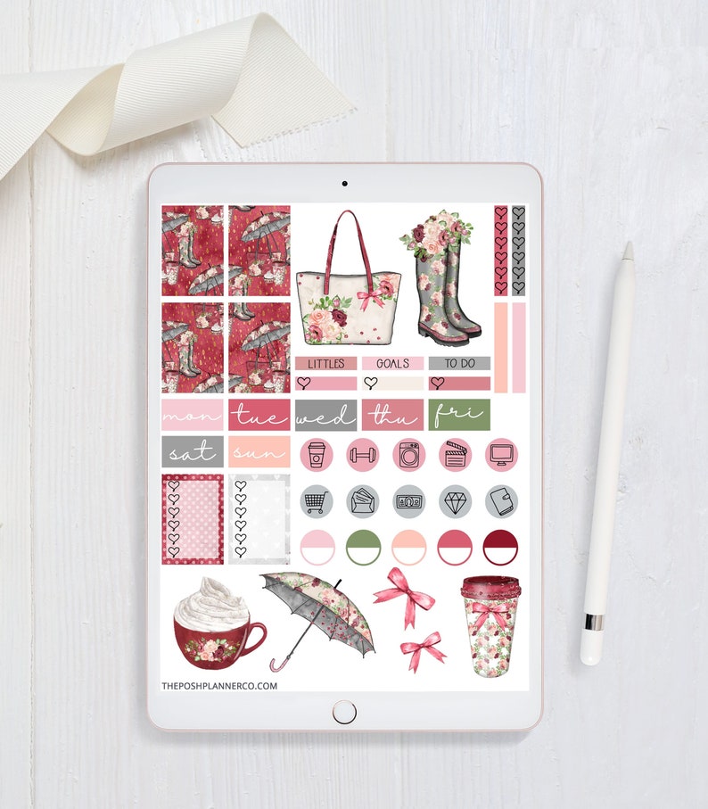 Digital Stickers Digital Planner Stickers Autumn Fall - Etsy