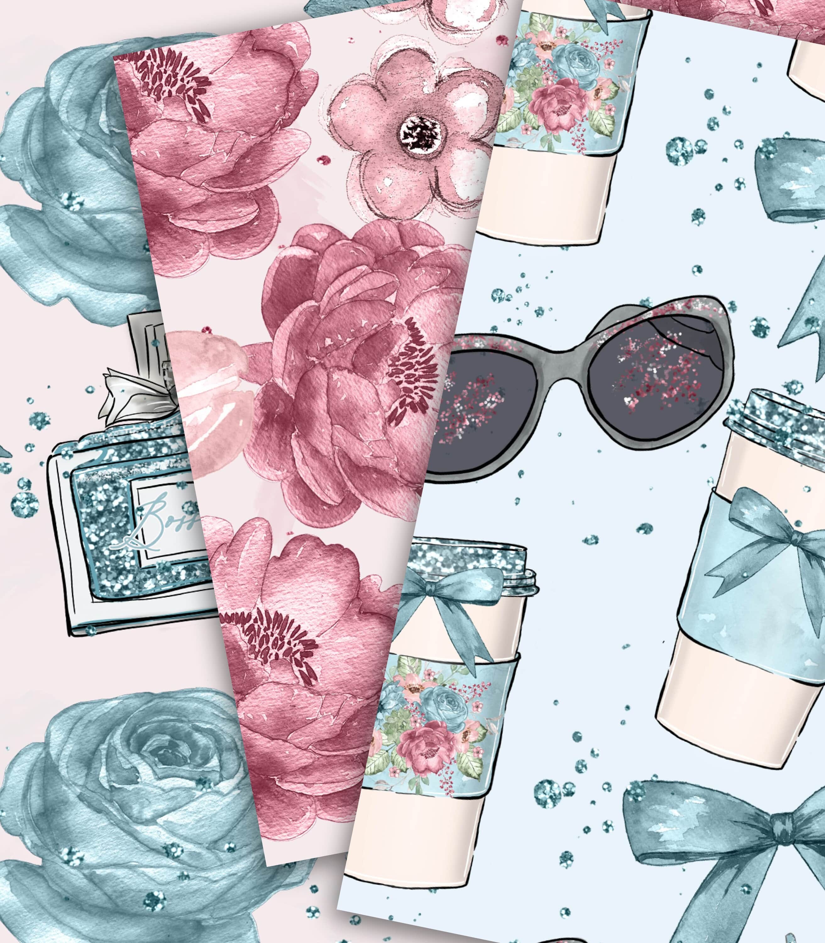 Digital Paper Mother's Day Paper Floral Digital Paper - Etsy