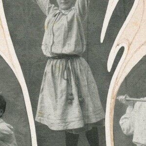 Antique Fitness Print | Female Health | Vintage Gymnastics | Bar ...