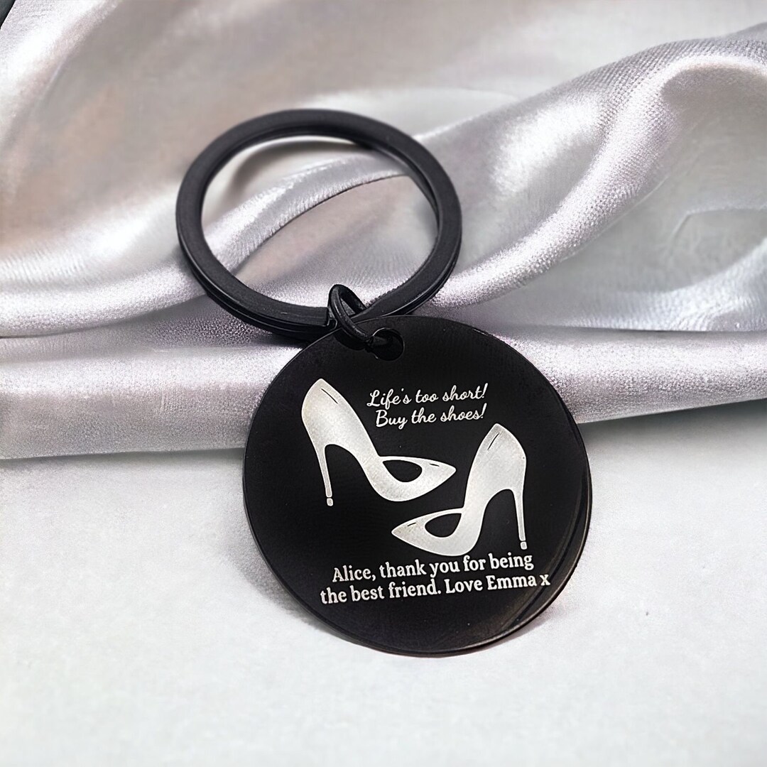 Life's Too Short Buy the Shoes, Custom Name Engraved, Gift, Novelty ...