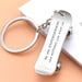 Custom Engraved Skateboard Keyring: Personalised Stainless Steel Charm ...