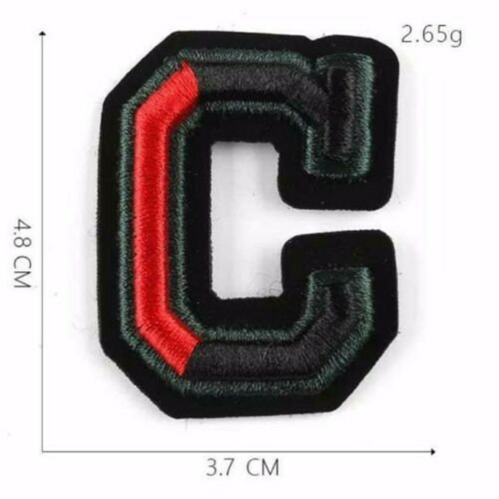 3D Quality Letter Patch Patches Sew on Retro Alphabet - Etsy