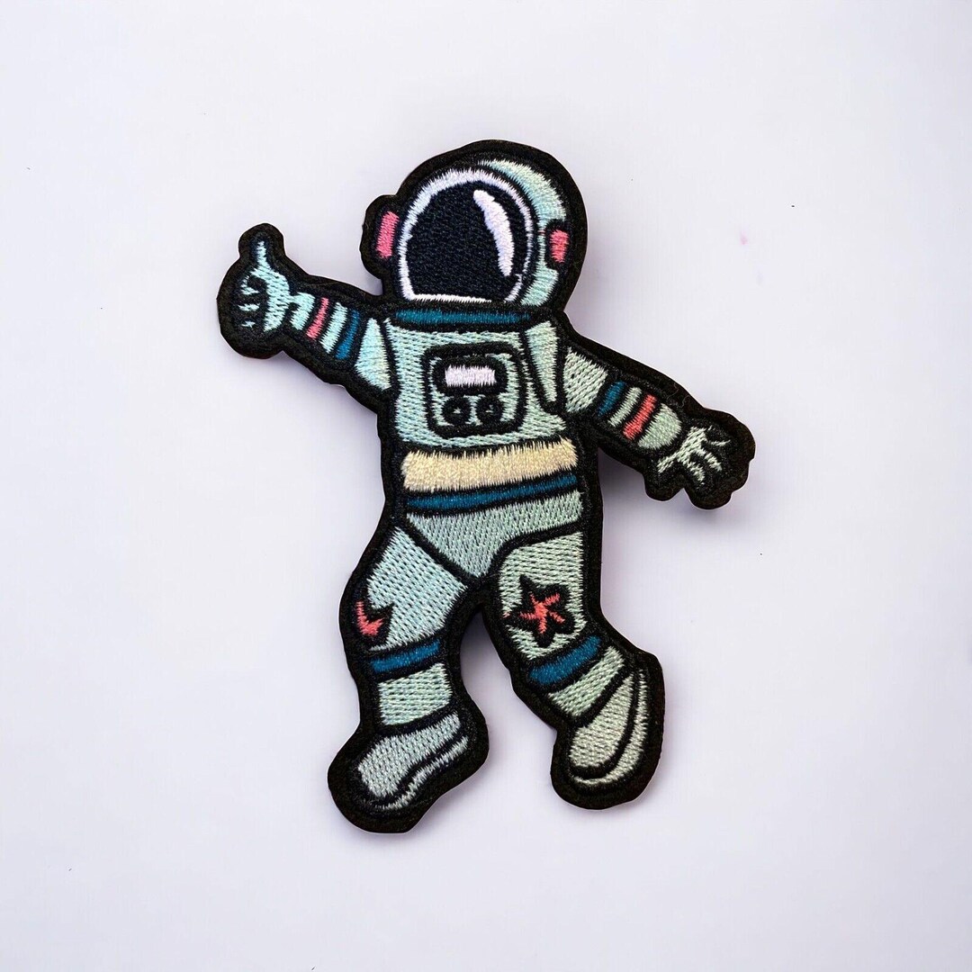 Astronaut Patches Rocket Planet Embroidered Logo Patch Badge Iron on Sew - Etsy