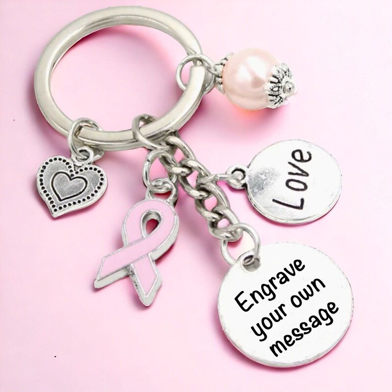 Cancer Keychain - Etsy