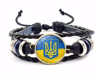 Support Ukraine Bracelet - Etsy
