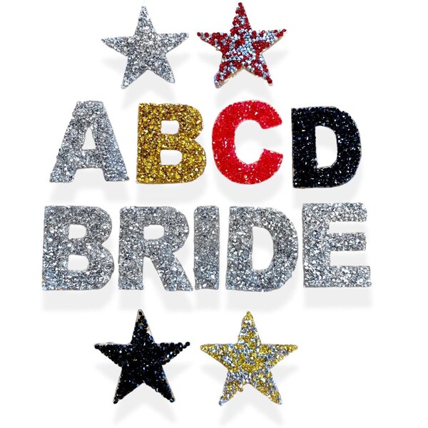 Sparkly Letters - Etsy UK