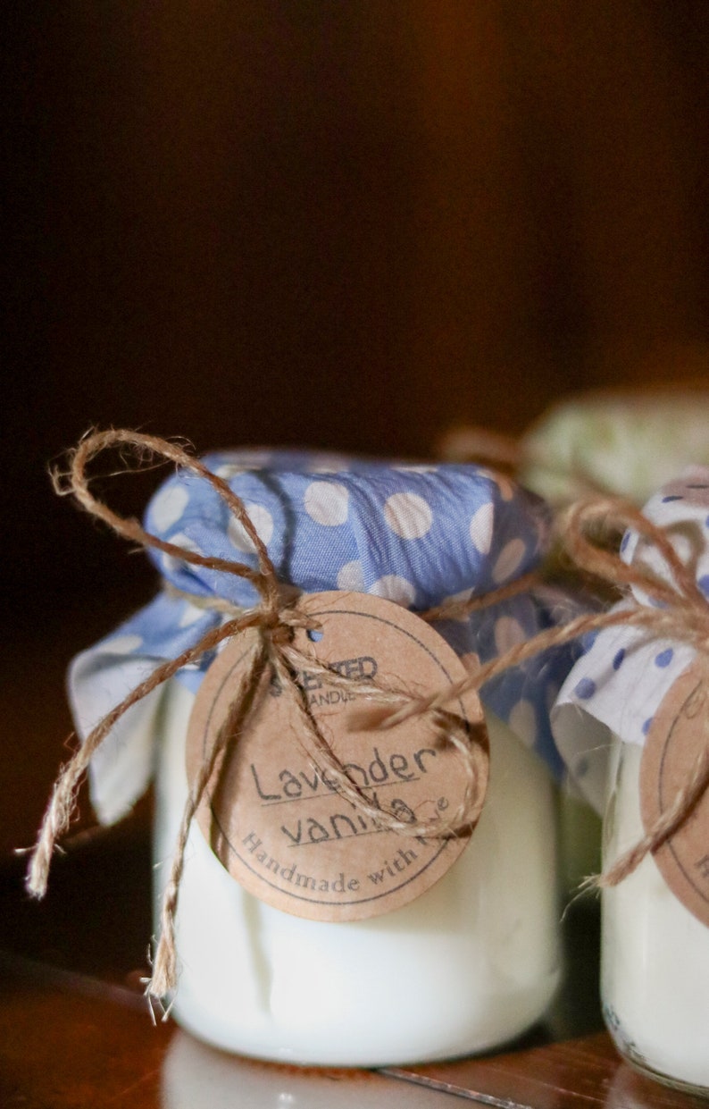 Rustic Farmhouse Style Candle Organic Candle in Jar 7oz - Etsy