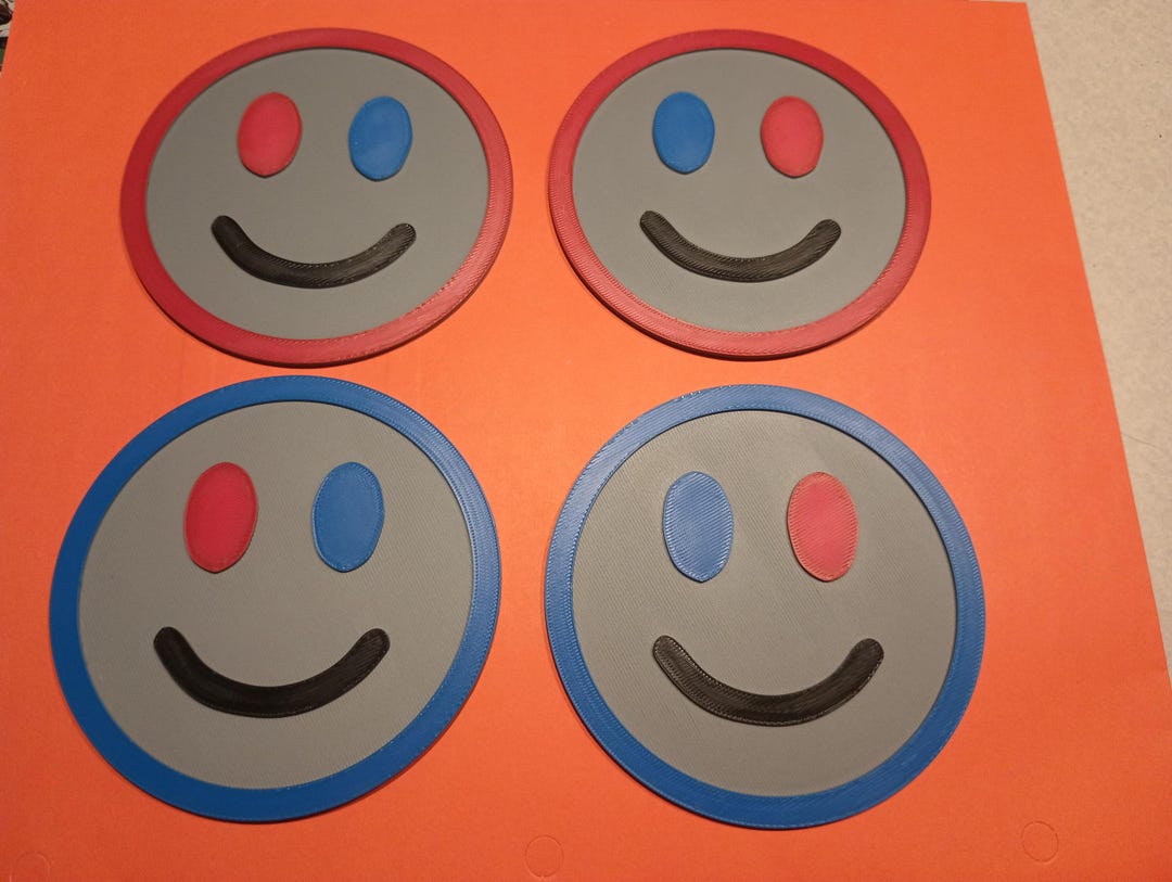 Smiley Coasters - Etsy