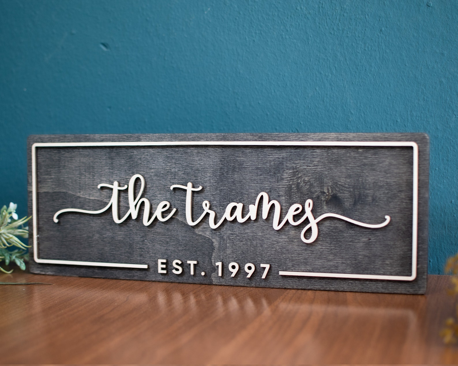 Established Sign Wedding Signs Wood Signs Custom Family - Etsy