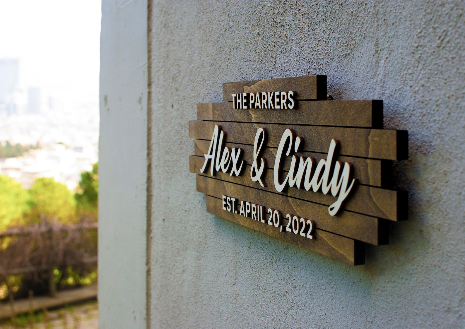 Personalized Wooden Name Sign Unique Christmas Gift for - Etsy