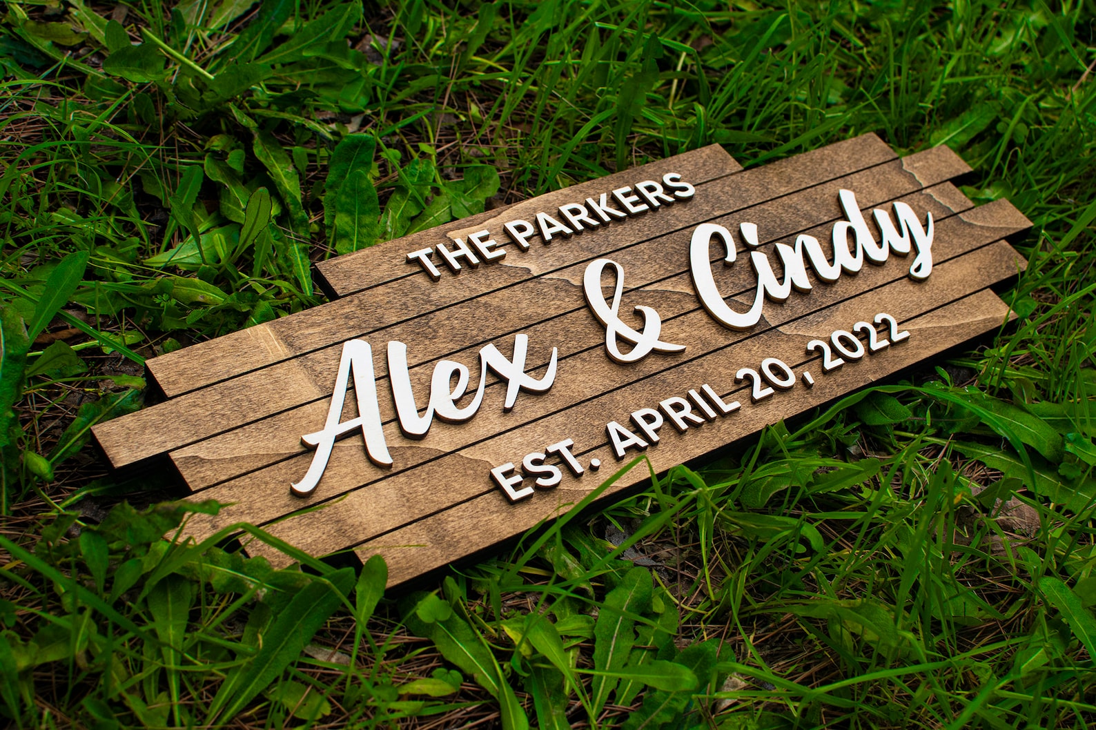 Personalized Wooden Name Sign Unique Christmas Gift for - Etsy