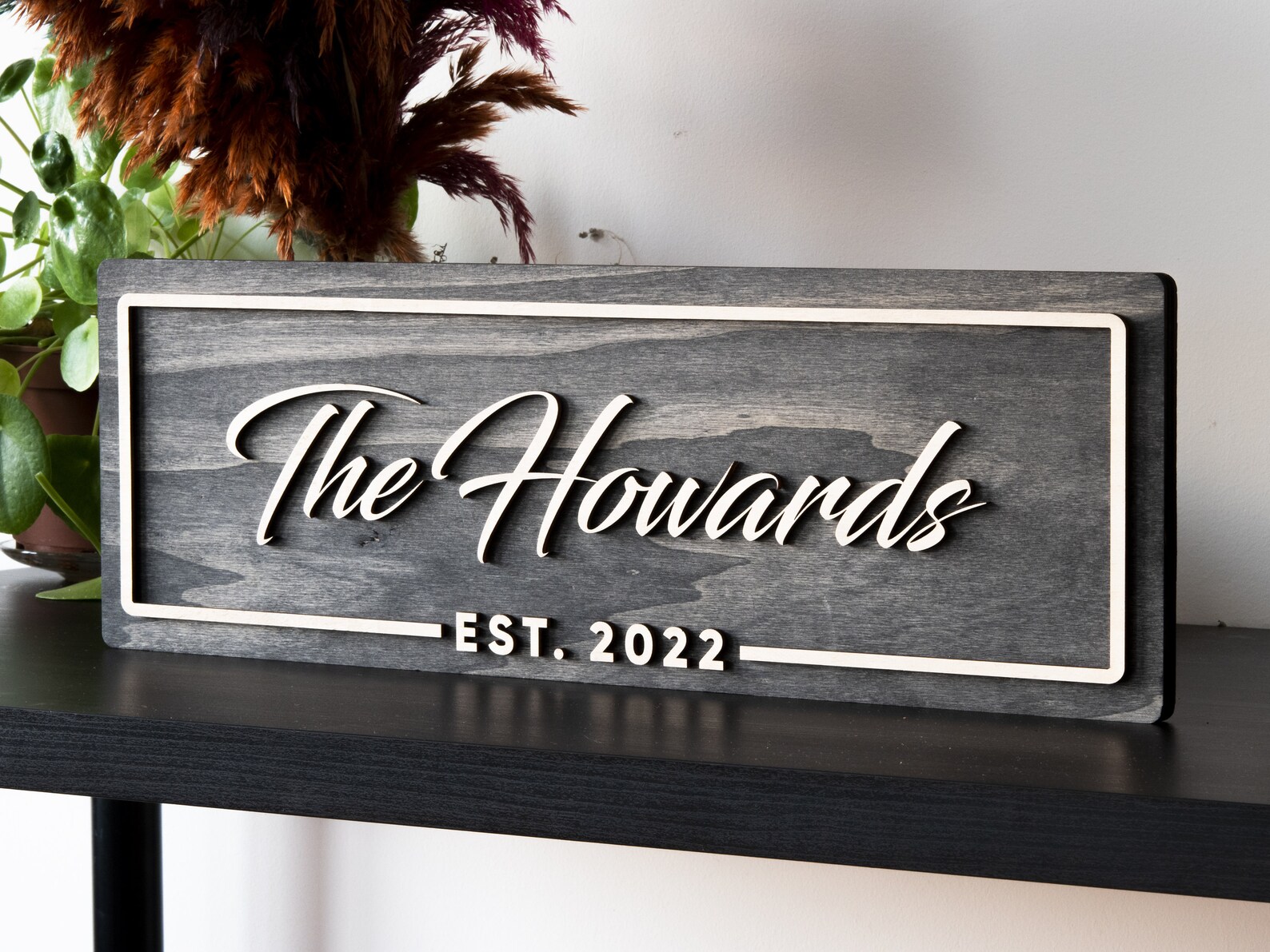 Established Sign Wedding Signs Wood Signs Custom Family - Etsy