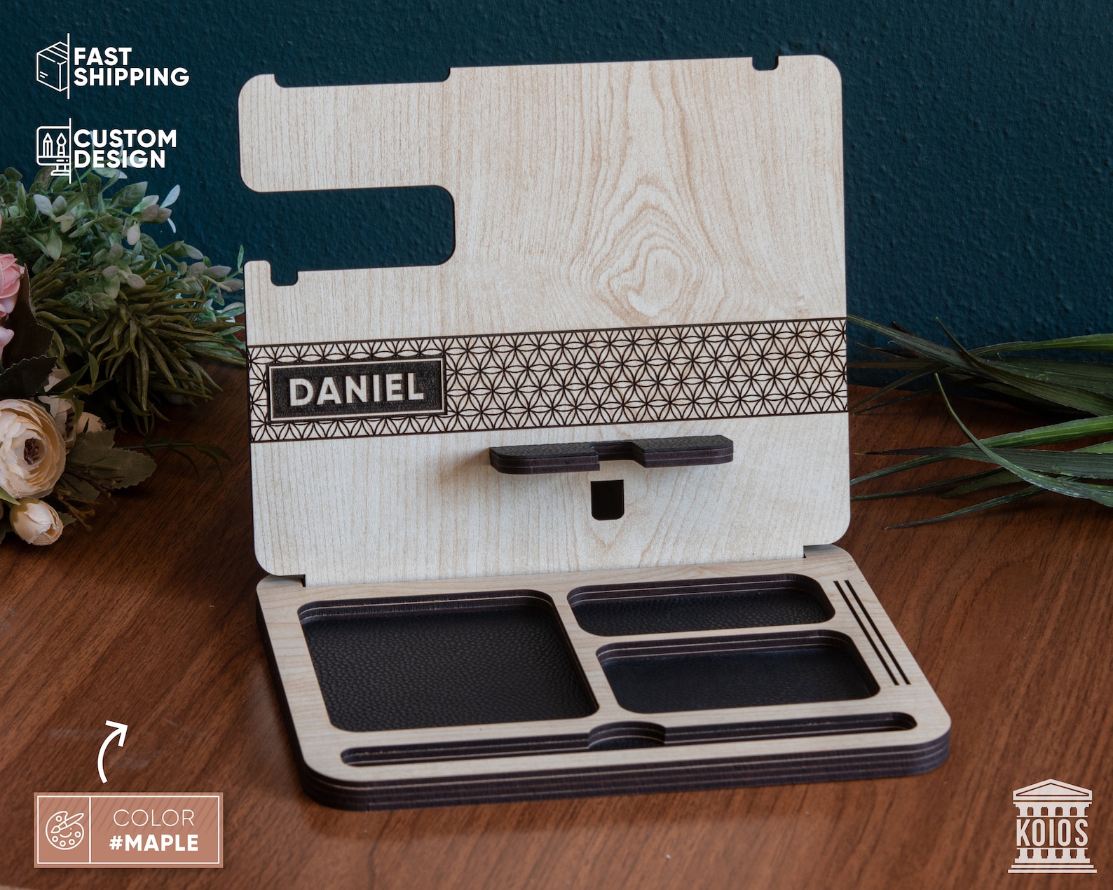 Personalized Docking Station Mens Birthday Gift Graduation - Etsy