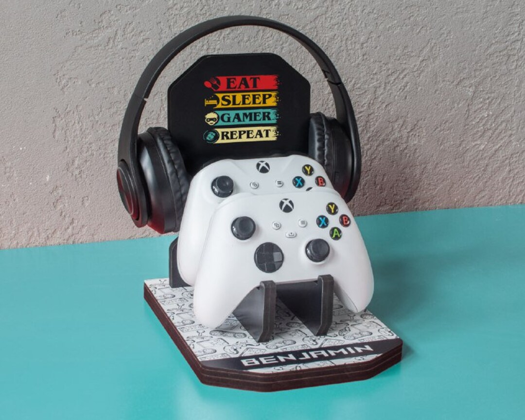 Game On, Brother Personalized Gaming Stand: Ideal Gift for Gamer ...