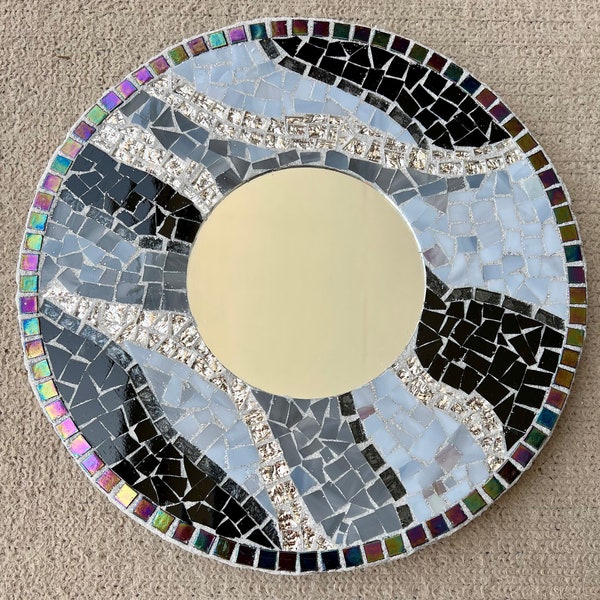 Mosaic Mirror - Etsy