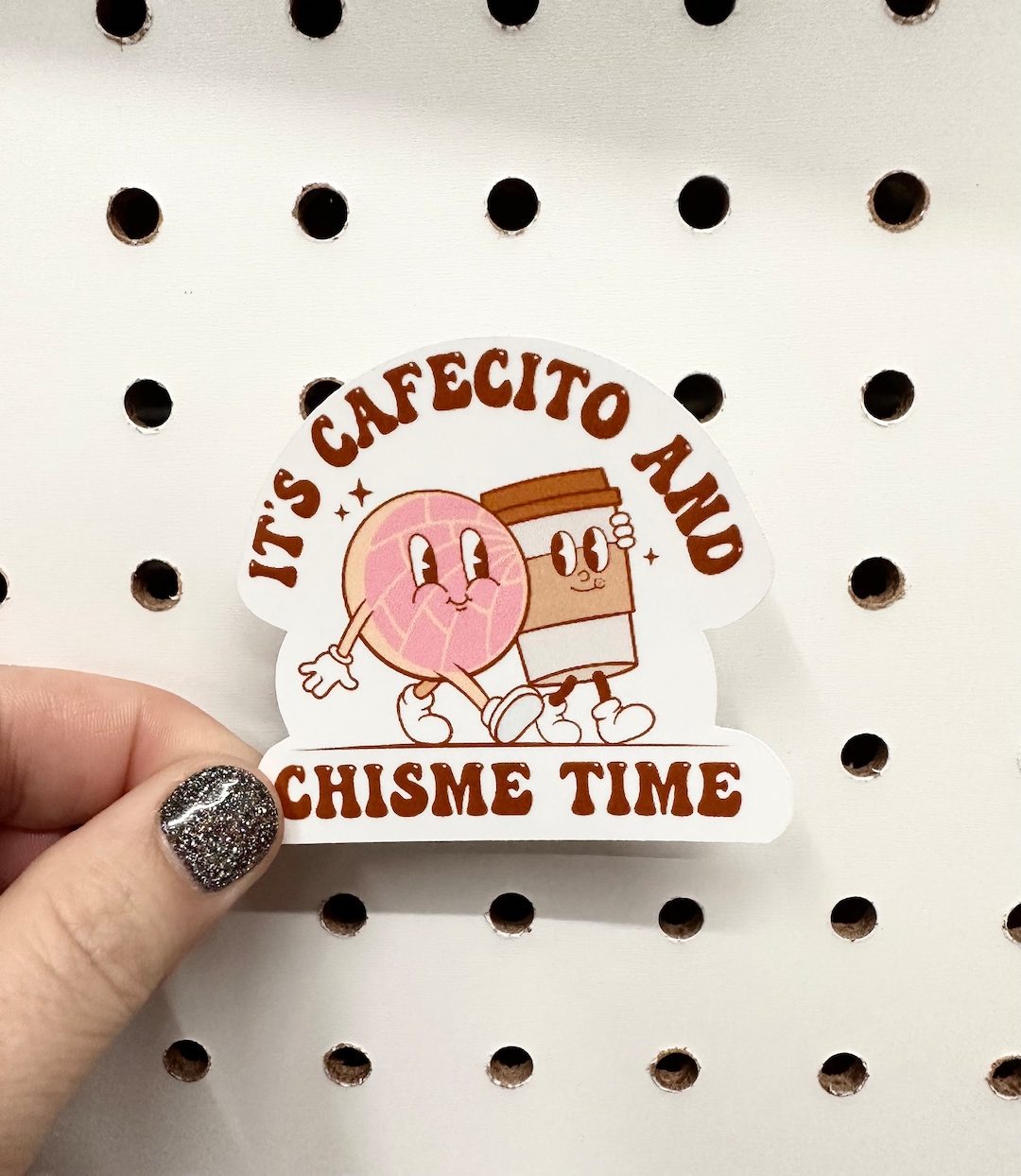 Cafecito Chisme Sticker | Chisme | Waterproof Sticker | Water Resistant ...