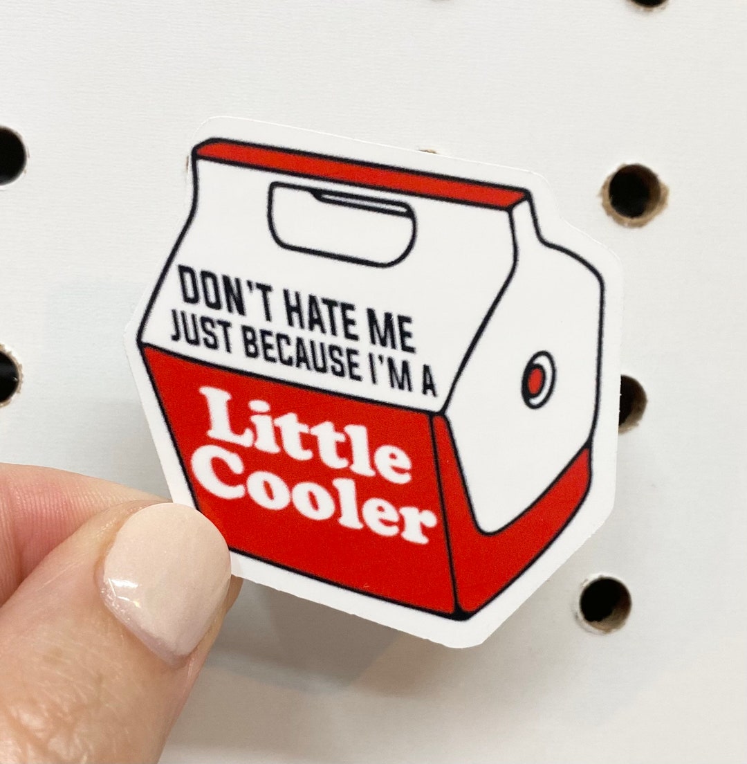 Little Cooler Sticker | Waterproof Sticker | Water Resistant Sticker ...
