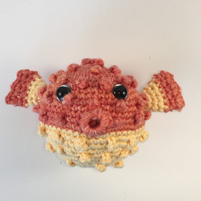 Crochet Puffer Fish - Etsy