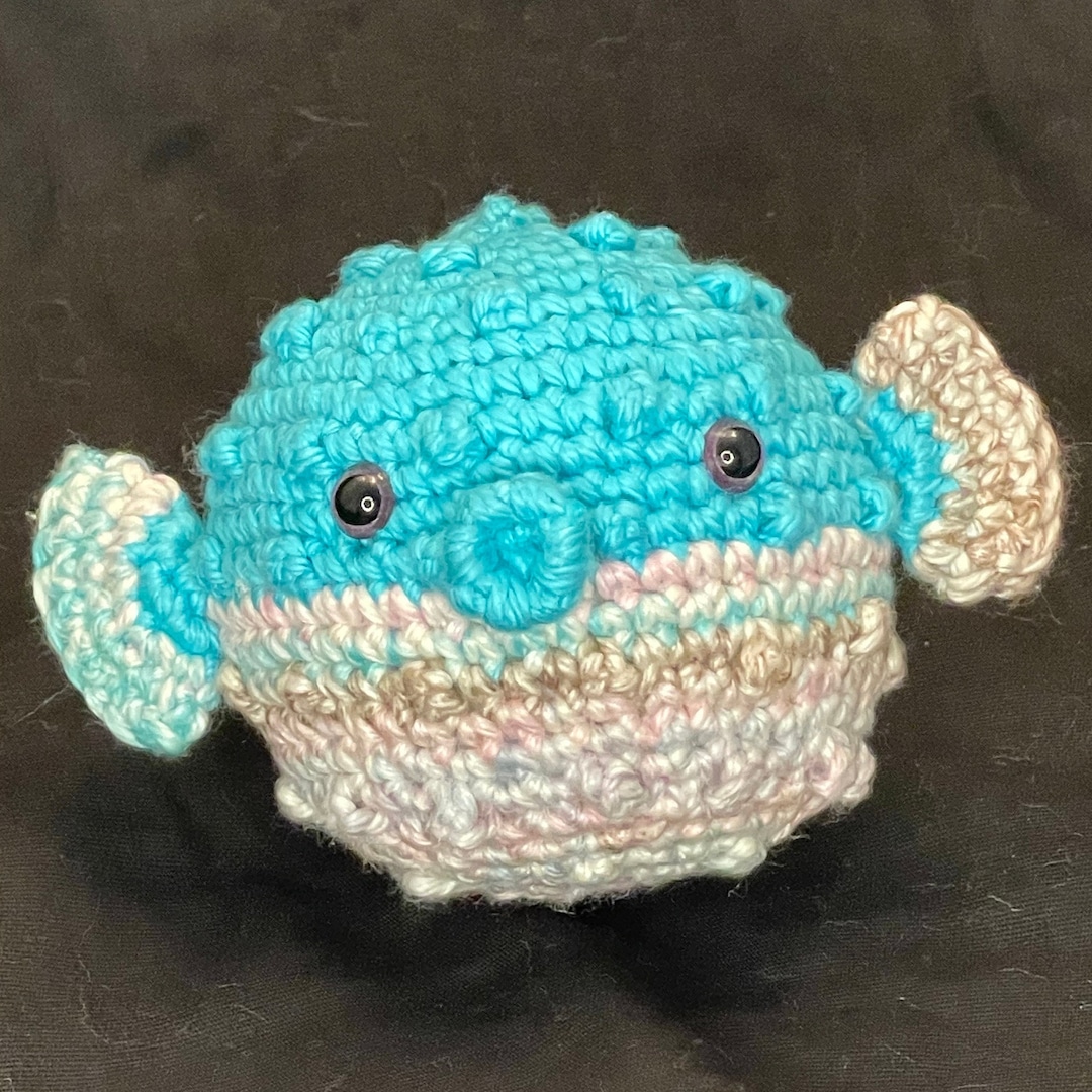 Crochet Puffer Fish - Etsy