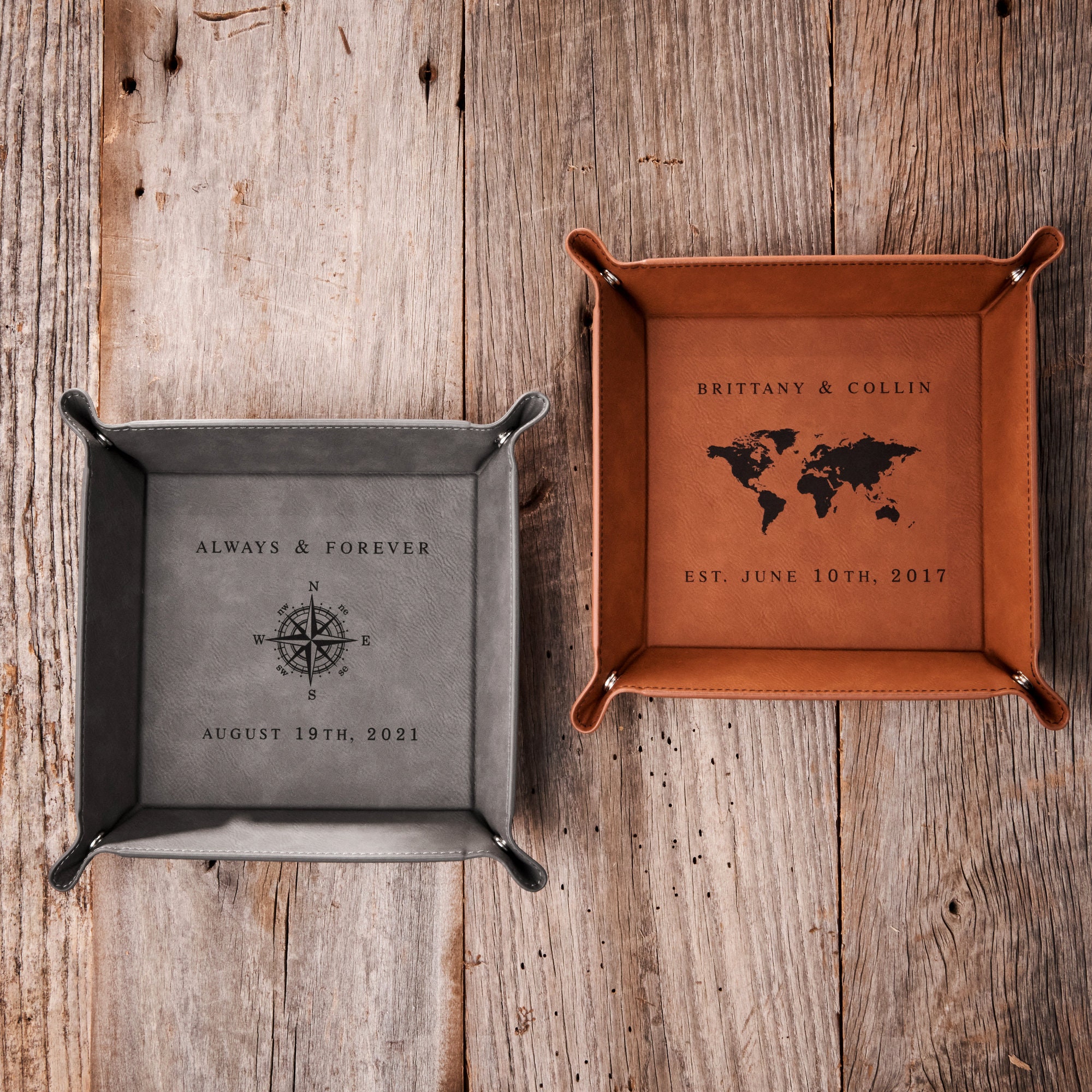 Leather Valet Tray Valet Tray for Men EDC Tray Catch All - Etsy