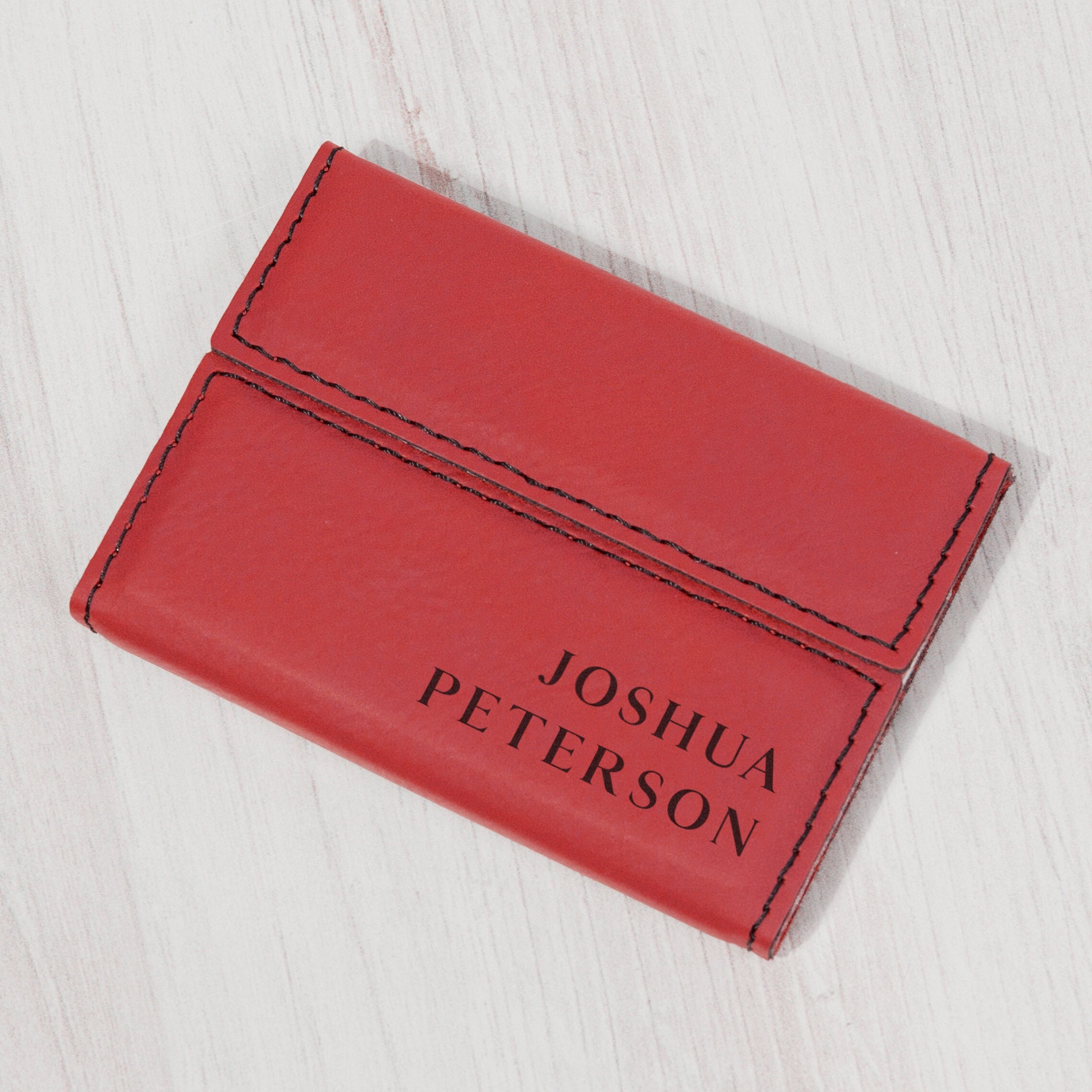 Custom Engraved Business Card Case Personalized Business Card - Etsy
