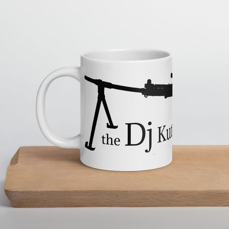The Dj Kutone, FN FAL, White Glossy Ceramic, Coffee Mug, Band Merch ...