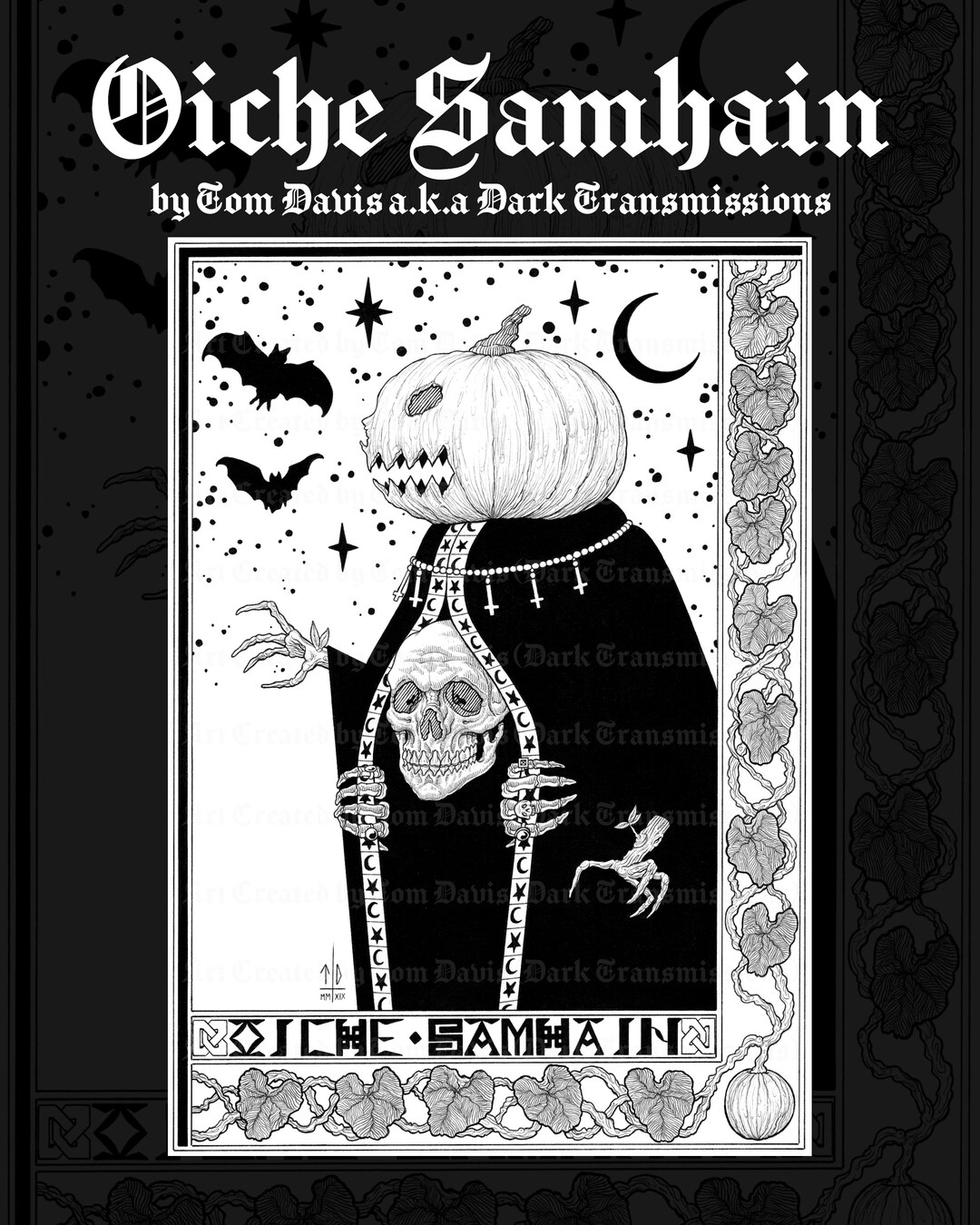 Oiche Samhain (giclée Dark Art Print) - Etsy