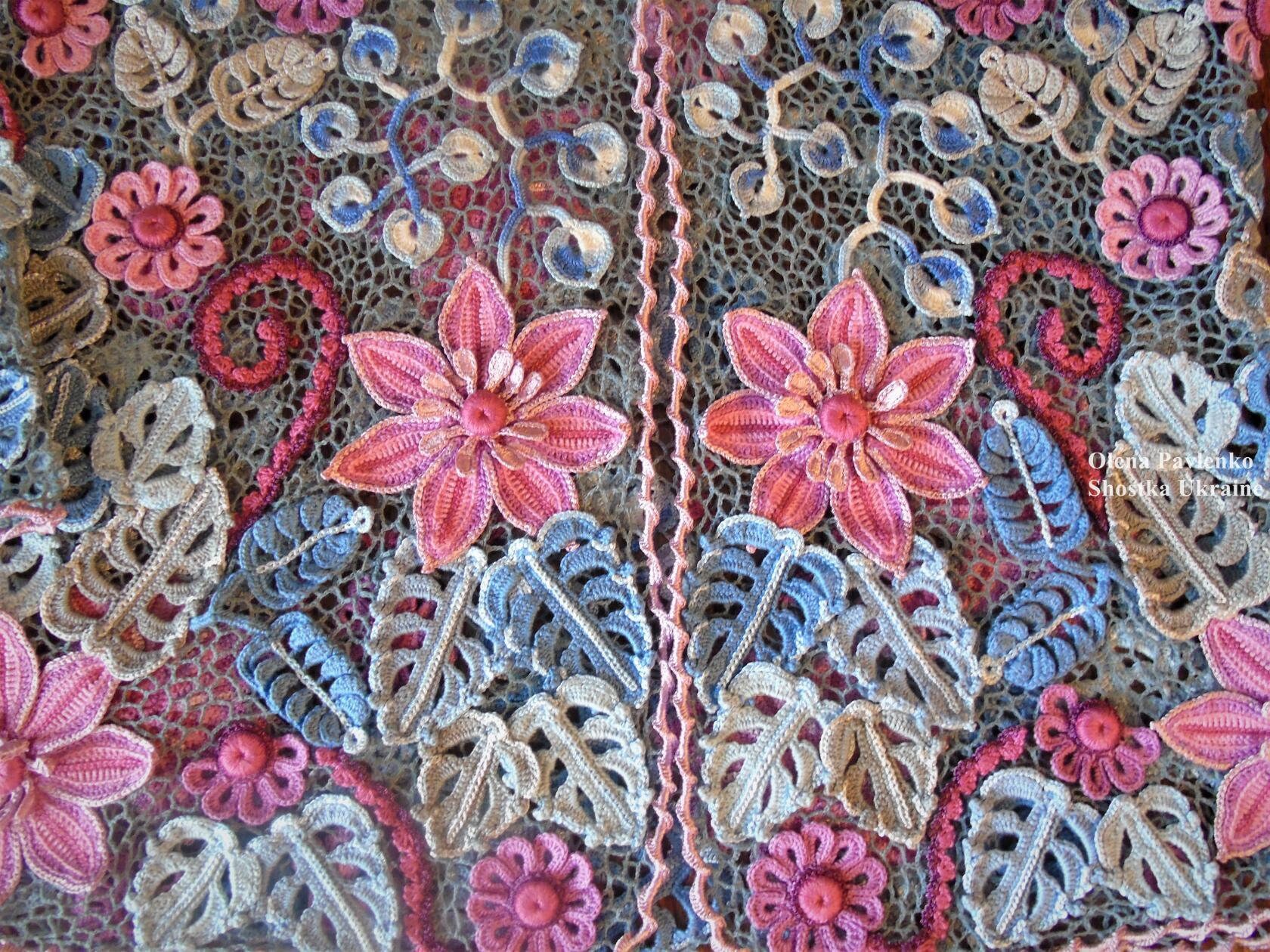 Knitting. Irish Lace. Summer Jacket. Crochet Jacket (blouse). Knitting ...