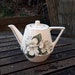 Vintage 1950s Heatmaster Teapot With Christmas Rose Pattern Made ...