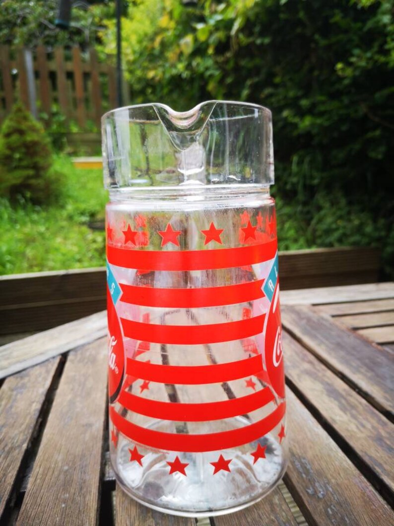Vintage Always Coca Cola Pitcher/jug Made in France by Arcoroc - Etsy