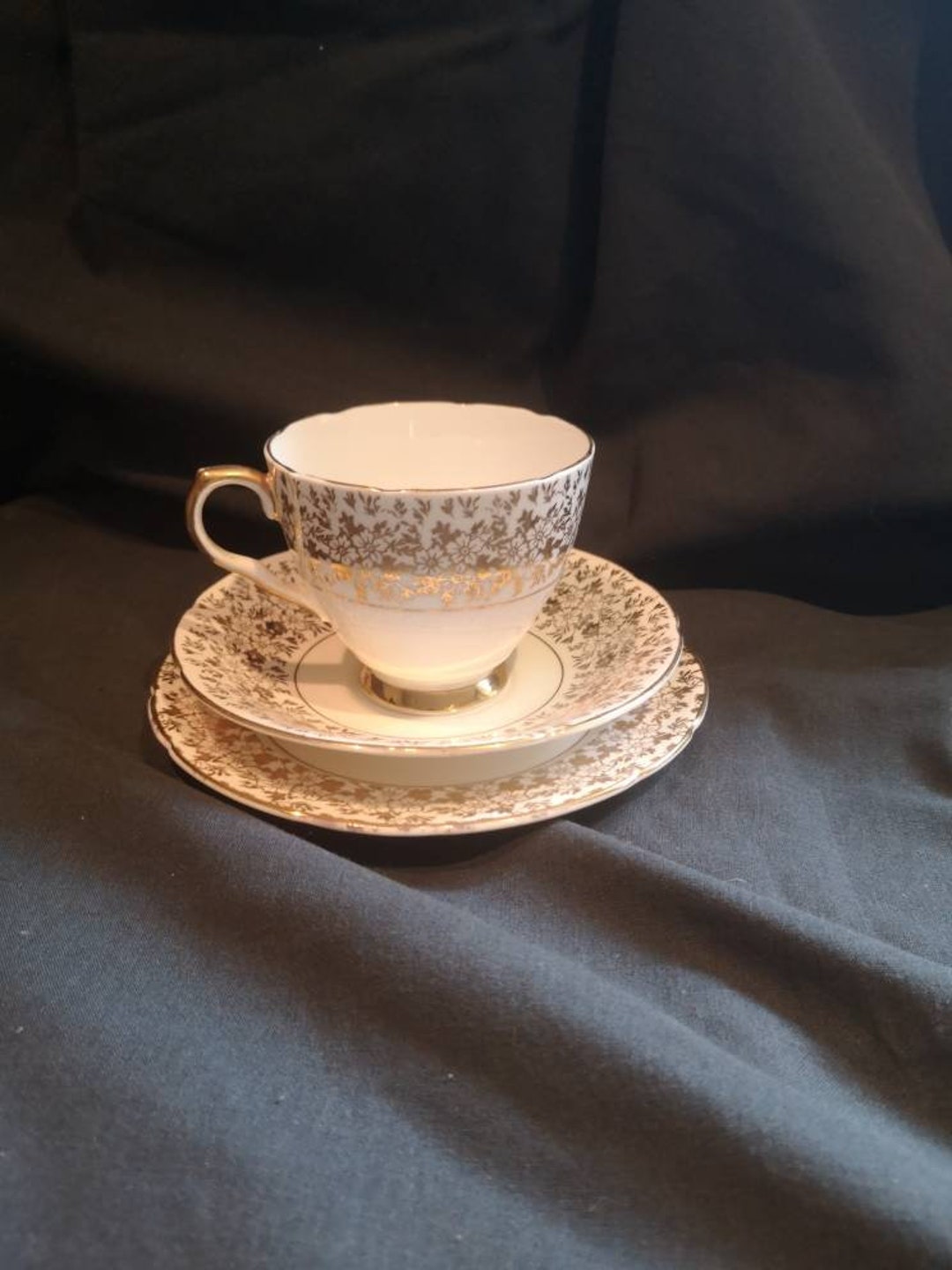 Afternoon Tea Set Vintage Old Royal Bone China Including, One Sandwich ...