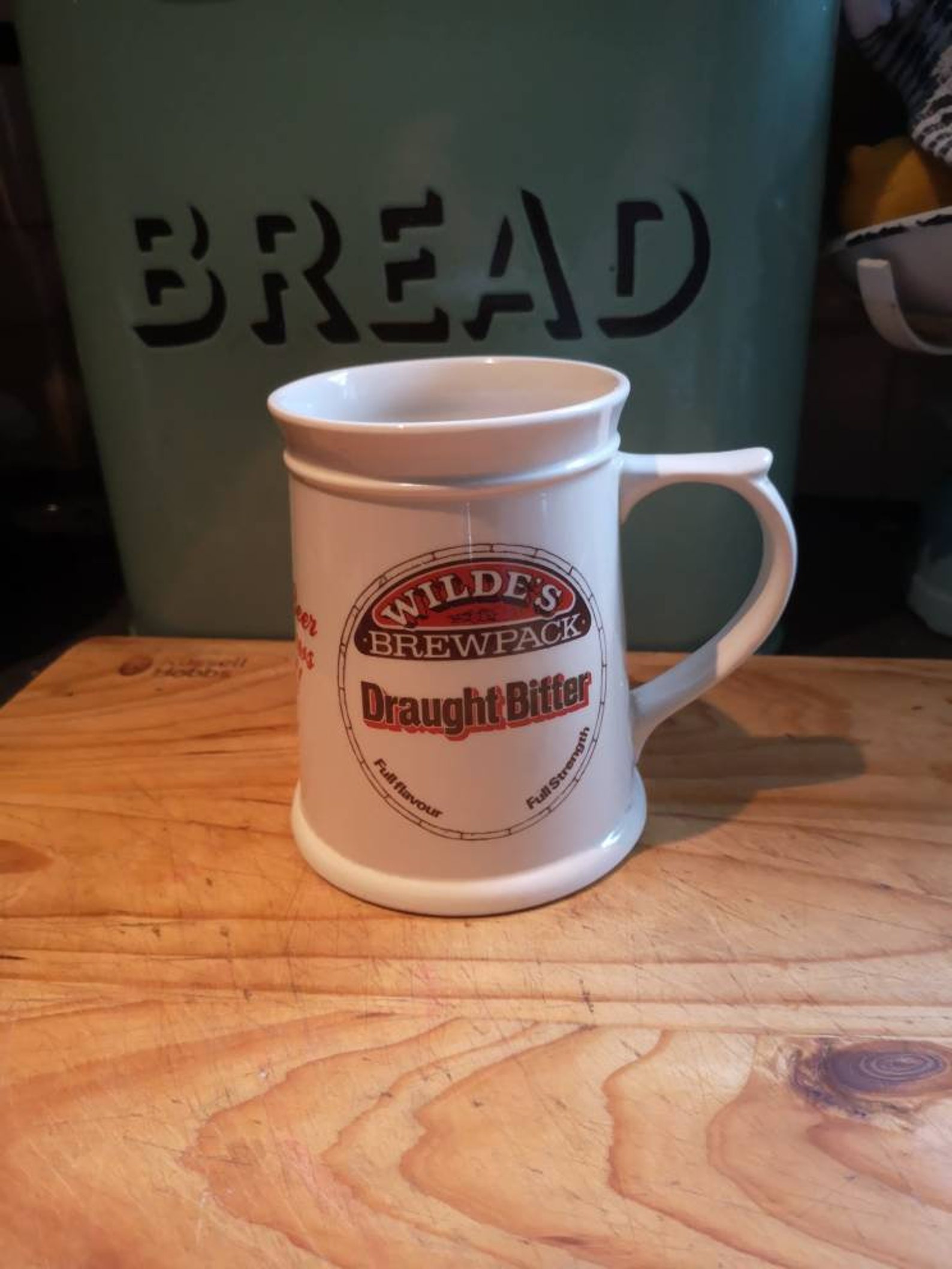 Vintage Wilde's Brewpack Draught Best Bitter Craft Ale Tankard Stein ...