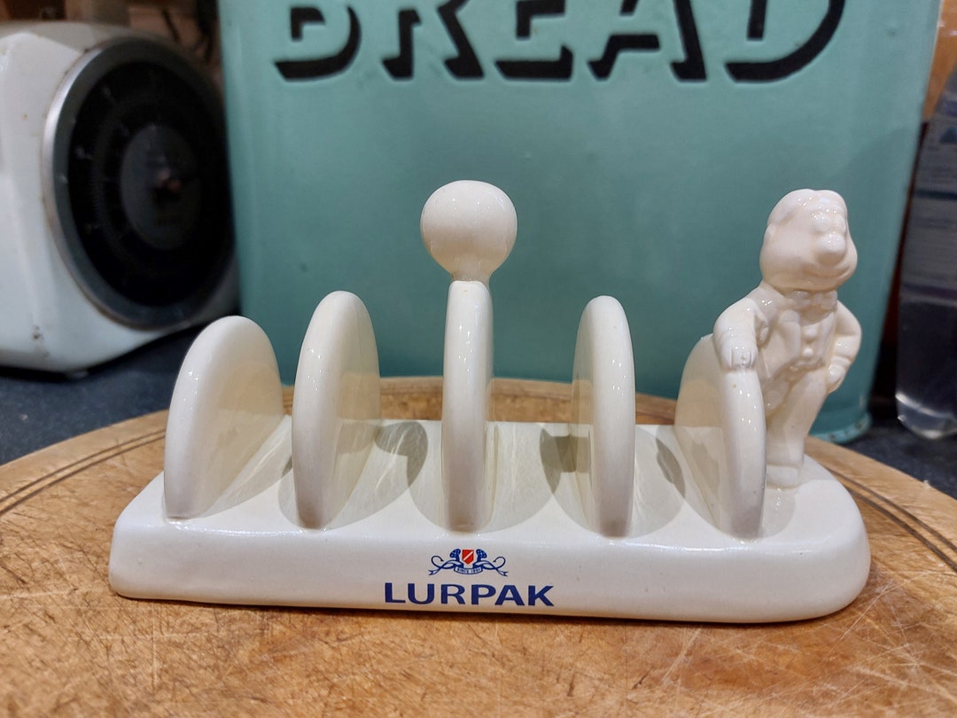 Vintage Lurpak Butter Toast Rack. Douglas the Lurpack Butter Man ...