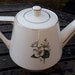 Vintage 1950s Heatmaster Teapot With Christmas Rose Pattern Made ...