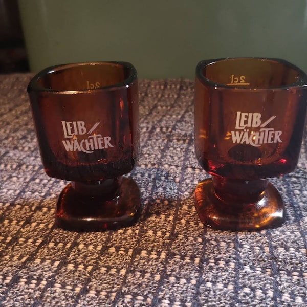 Amber Shot Glasses - Etsy