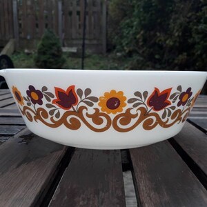 Vintage JAJ English Pyrex 3 Pint Casserole Dish 513 With Hard to Find ...