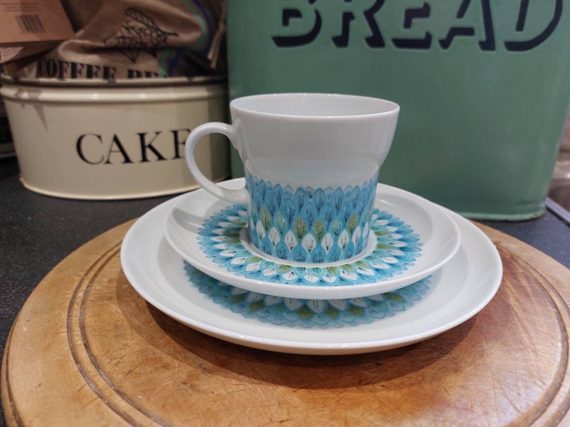 Fantastic Retro Trio From Noritake Japan Bahama Design and Decor. Cup ...