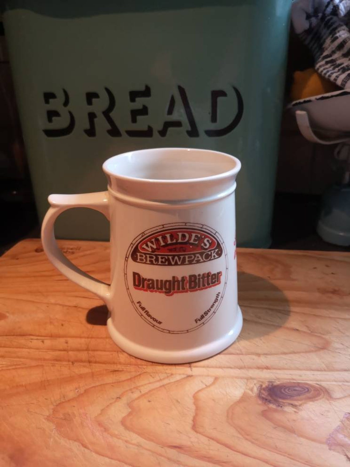 Vintage Wilde's Brewpack Draught Best Bitter Craft Ale Tankard Stein ...