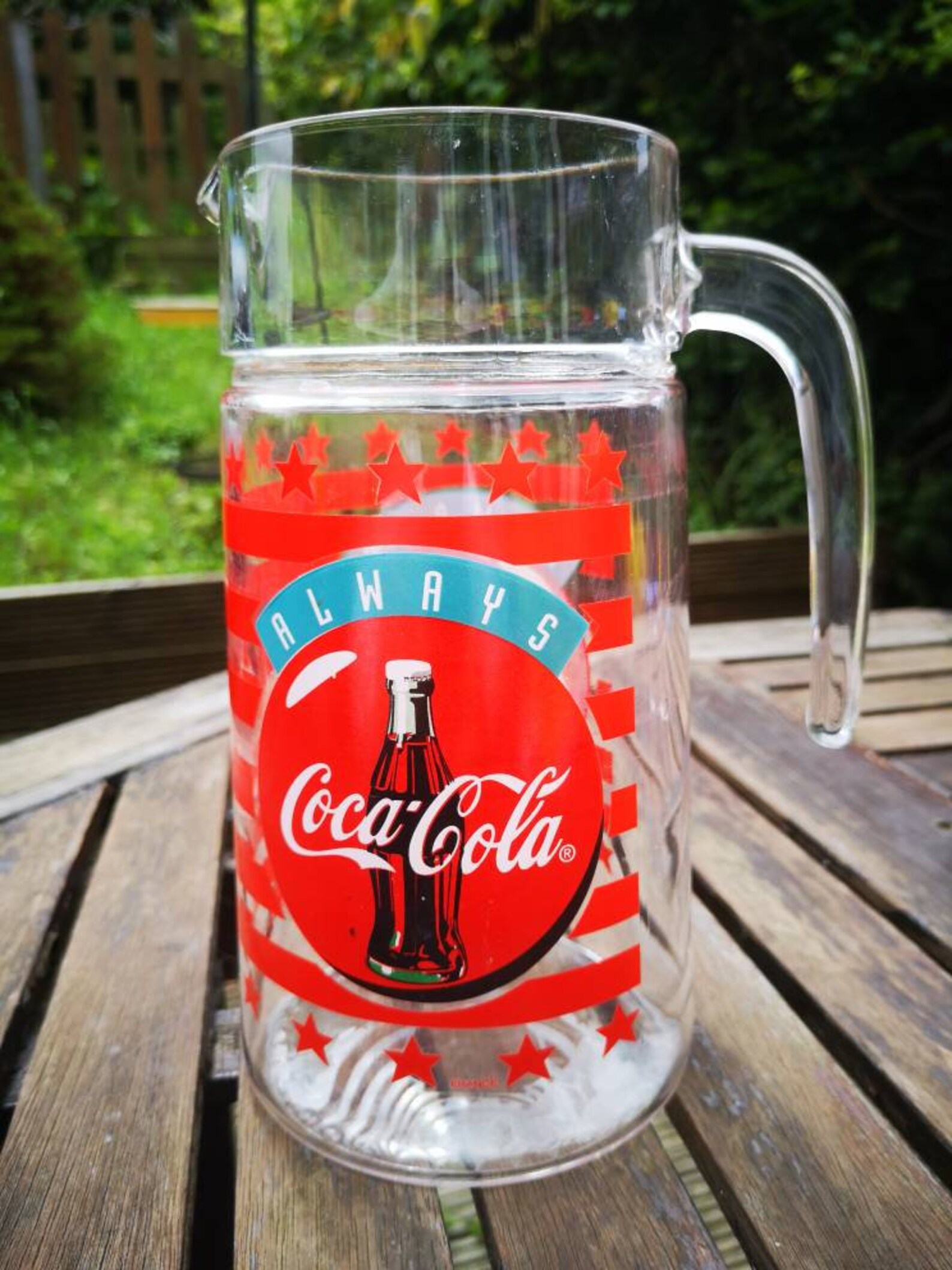 Vintage Always Coca Cola Pitcher/jug Made in France by Arcoroc - Etsy