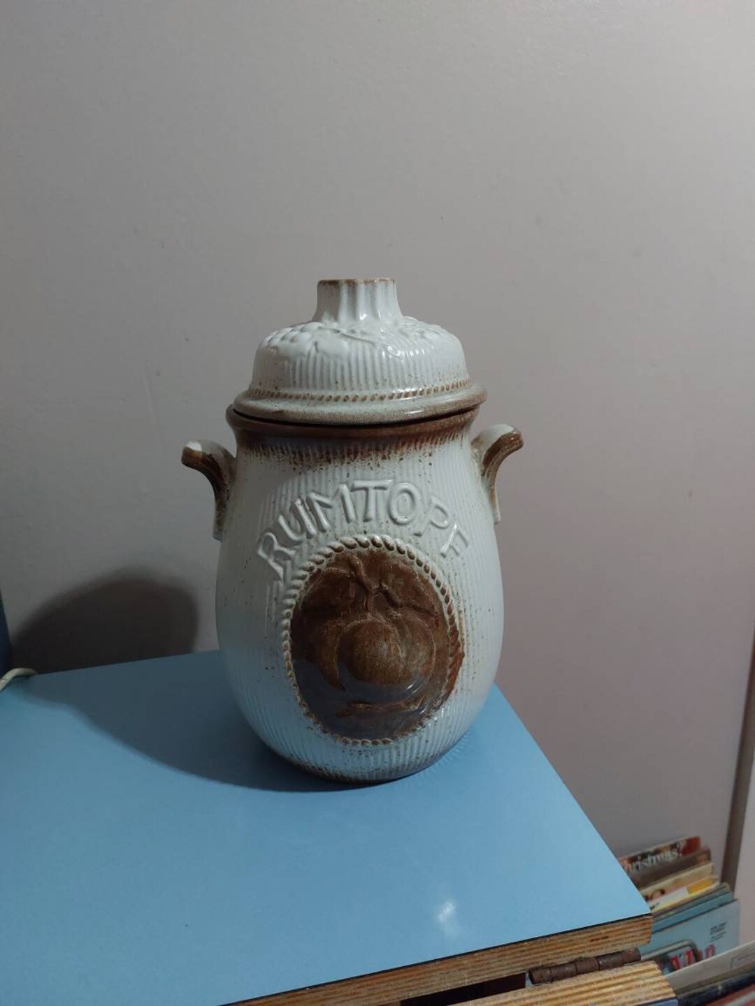 Vintage Large 11 Inch Ceramic West German Rumtopf Lidded Pot. Vintage ...