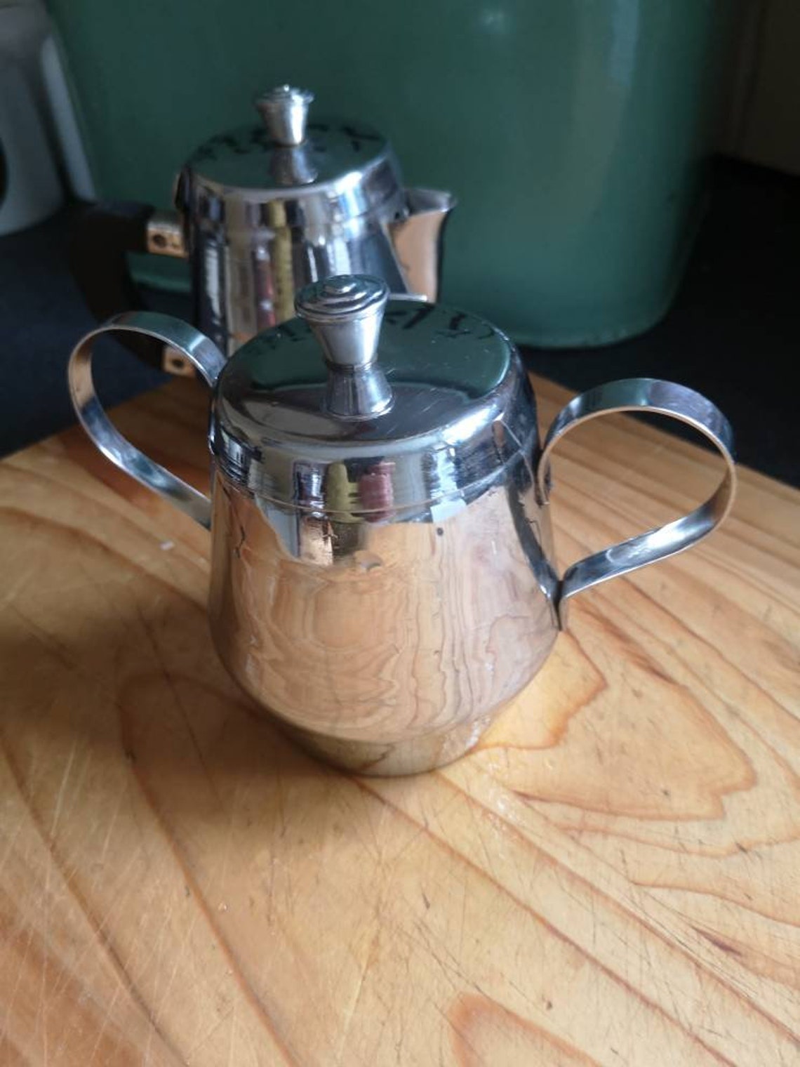 1950s Art Deco Style Hotelware Teapot and Lidded Sugar Bowl. - Etsy