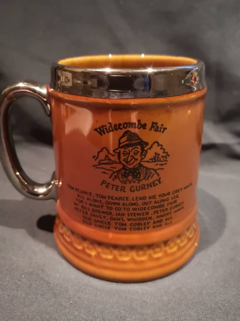 Vintage Susan Clough Designed Tankard Beaker. Widecombe Fair - Etsy