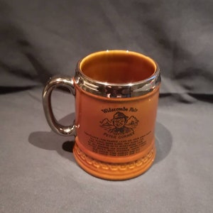 Vintage Susan Clough Designed Tankard Beaker. Widecombe Fair Peter ...