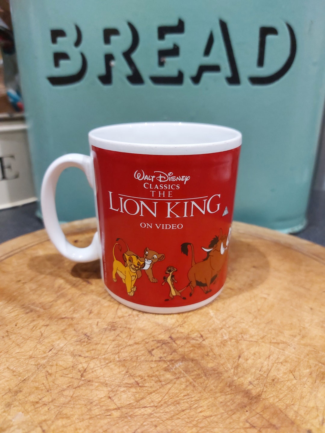 Vintage Tams 1990s Rare Lion King Mug Beaker. - Etsy