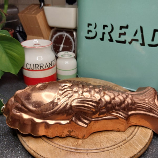 Vintage Fish Jello Mold - Etsy UK