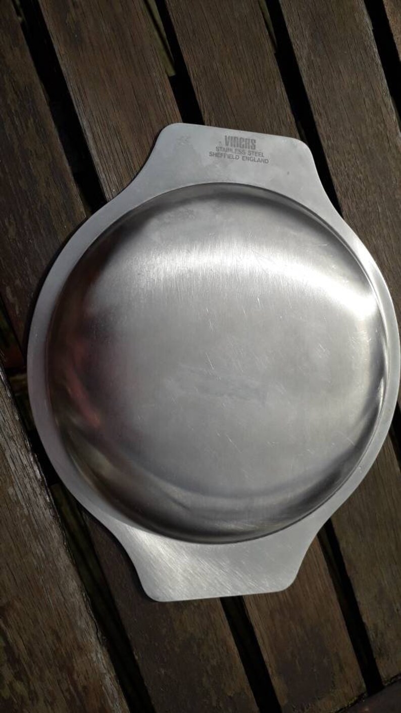 Vintage 1970s Viners Honey Dish With Spoon. Stainless Steel - Etsy